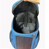 China Multifunctional Waterproof USB Solar Rechargeable Backpack for sale
