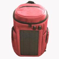 China Multifunctional Waterproof USB Solar Rechargeable Backpack for sale