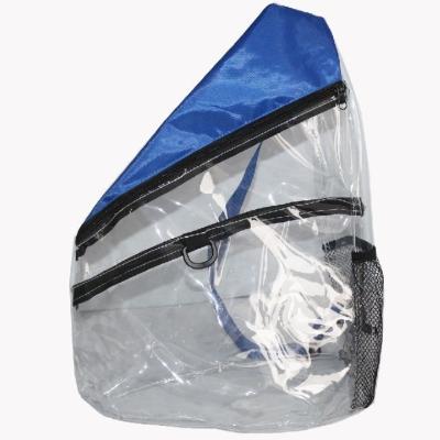 China Eenvoudige OEM van de de Schouderzak van pvc Transparante voor Tiener Te koop