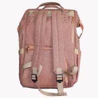 China Multifunctional 600d Polyester Mummy Diaper Backpack With 210d Lining for sale