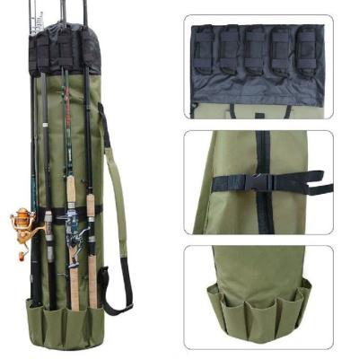 Cina Borse da pesca di nylon portatili che pescano la borsa di stoccaggio degli strumenti di Rod Bag Case Fishing Tackle in vendita