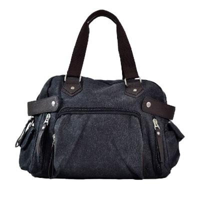 China Men Multifunction Vintage Canvas Tote Bag For Travel for sale