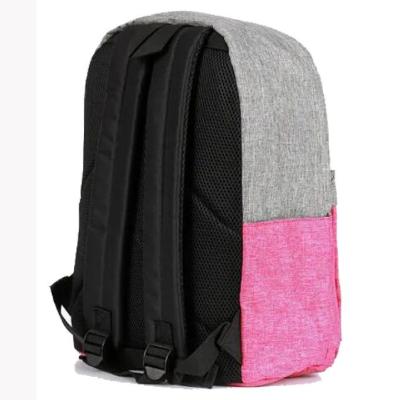 China Waterproof Polyester Polyester 15.6 Inch Laptop Backpack Bag With Padded Back for sale