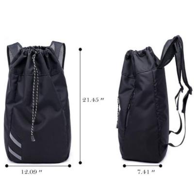 China Custom Polyester Outdoor Sports Drawstring Bucket Bag for sale