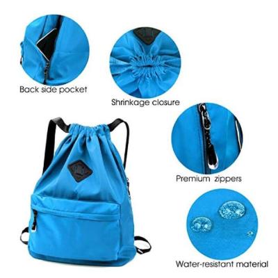 Cina Borsa di nylon impermeabile versatile del sacco del Cinch dell'OEM in vendita