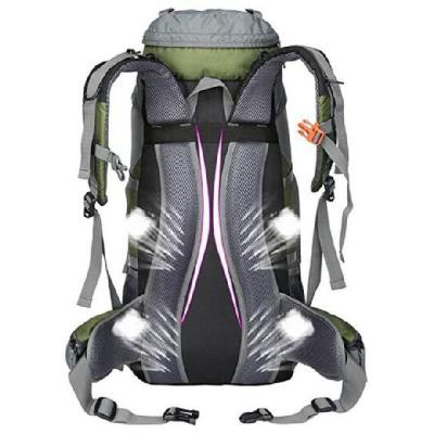 Cina Borsa rampicante impermeabile del ODM 50L con la copertura della pioggia in vendita