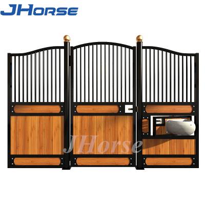 중국 고전적 말과 14 피트 저장고 실속은 커버된 직류 전기로 자극된 말 실속 장비 스테이블을 향합니다 판매용