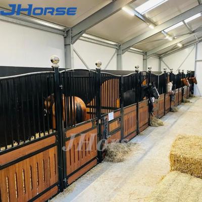 China High Durability Galvanized Equine Steel Horse Stable Equipment 10feet for sale