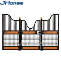 China Heavy Duty Frame Customized Sizes Smooth Surface Horse Stall Front for sale