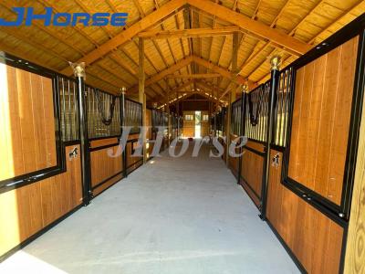 중국 목제 유럽 말을 충전하는 대나무는 주문 제작된 색 마굿간 박스를 꼼짝 못하게 합니다 판매용