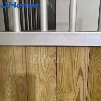 China Custom Steel Horse Stable Partitions / Horse Stable Box With Riding Equipment for sale