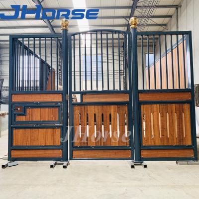China Equine Portable Horse Stable Box Customizable Standard Sliding Or Swing Door For Safety for sale
