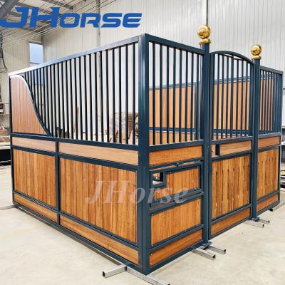 China Equine Portable Horse Stable Box Customizable Standard Sliding Or Swing Door For Safety for sale
