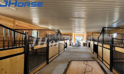 China Customized European Horse Stalls With Welded Weave Technique for sale