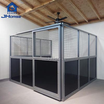 China 10ft 12ft draagbare paardenstal panelen staal tijdelijk aangepast economisch aluminium for sale