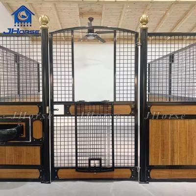 Cina USA Standard Safety Heavy Duty Bambù Acciaio Cavallo Stabile Cavallo Stall Pannelli anteriori in vendita