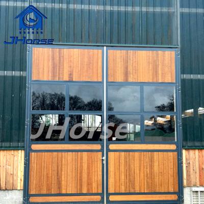 China Pratiche stalle di cavalli europee di bambù riempimento pallet di legno pannelli rivestiti in polvere di colore personalizzato for sale