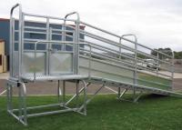 China Closed Base Portable Cattle Handling System Premade / Customized Design for sale