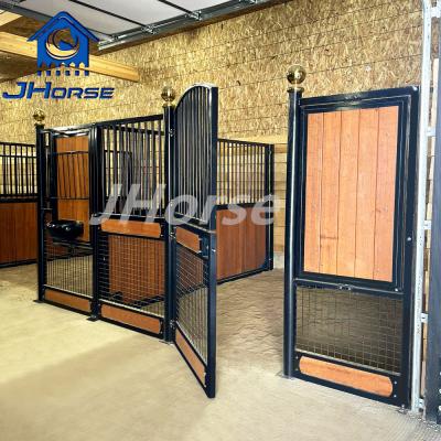 China Customized Modular Steel Horse Stall Panels for sale