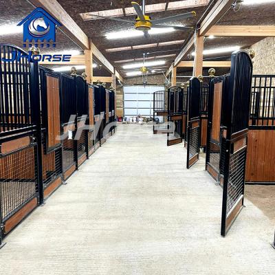 China Customized Modular Steel Horse Stall Panels for sale
