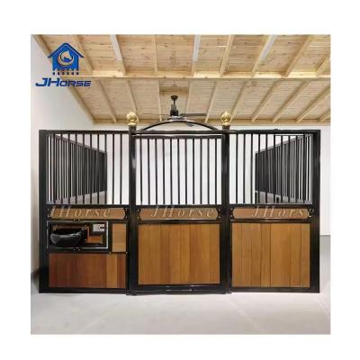 China Beautiful Practical Horse Stall Easy To Install Customized European Horse Stalls for sale