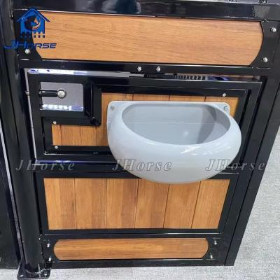 中国 耐久性のある安定したフロントのための12フィートカスタマイズされた馬のスタッドパネル 販売のため