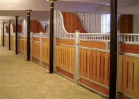 China Custom Galvanized Horse Stable Box Front Portable Panels Anti-rust for sale