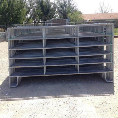 China Portable Sheep Panels / Steel Cattle Fence Panels Round Pen Fence Corral Panels for sale