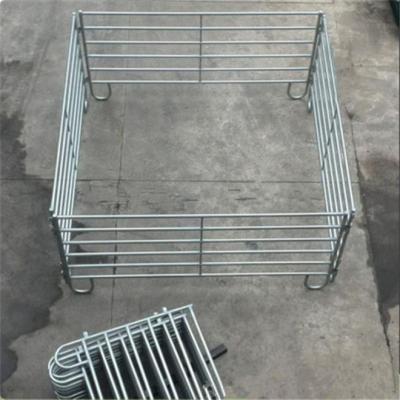 China Portable Sheep Panels / Steel Cattle Fence Panels Round Pen Fence Corral Panels for sale