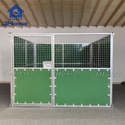 China Easy Installation Tutorial Heavy Duty Horse Stall With Heavy Load Capacity for sale