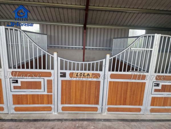 Metal Horse Stall Fronts  Horse Stable Box With Sliding Door