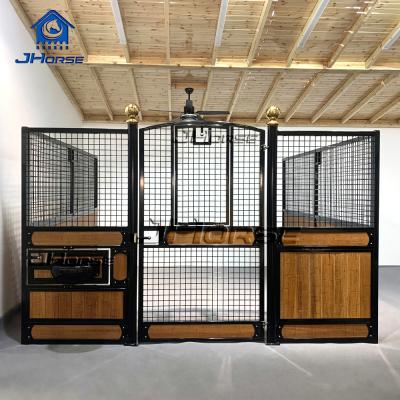 China Factory Direct Sales Of High-quality European Style Horse Stables Horse Barn Stalls For Horse Racing Arenas for sale