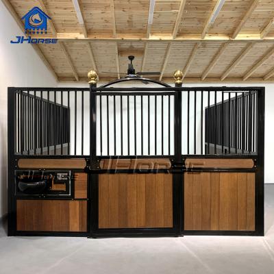 China Luxury Design Horse Stable Door Sliding Portable Temporary Feed Panels Equestrian Supplies for sale