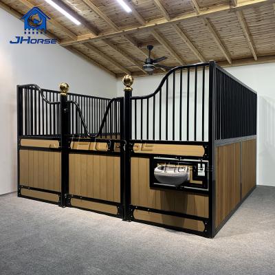 China Custom European-style Horse Stall Doors Sturdy And Comfortable For Racing And Livestock Farms for sale
