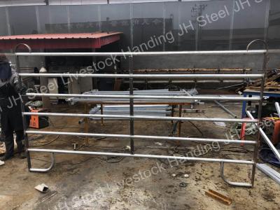 China Metal Cattle / Horse Fence Panels / Portable Corral Panels Corrosion Resistant for sale
