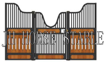 Steel Frame Heavy Duty 3m X 2.2m Horse Stall Fronts