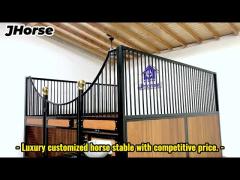 Low Mesh Houten Boerderij Manege Paardenbox Fronten Doos Draagbaar