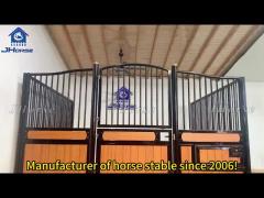 永久的な馬の馬小屋のパネル ドアのヨーロッパの馬の停止は送り装置が付いている馬を前に出します