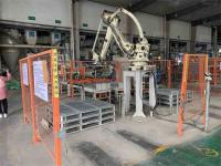 China Fish Feed Robot Palletizer Pellet Mill Manpower Saving Animal Feed Packaging Machine for sale