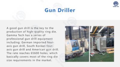China 1 - 6mm Pellet Mill Stainless Steel Ring Die Chicken Duck Goose Te koop