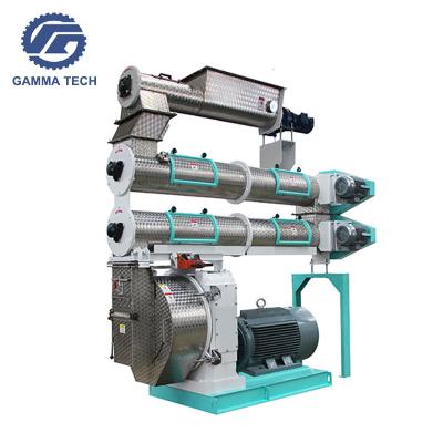 Cina 10 all'alimentazione di galleggiamento del pesce del cammello di 15TPH Ring Die Pellet Machine Dog che fa macchina in vendita