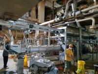 China 8tph 10tph Floating Fish Feed Extruder Machine Twin Screw Extrusion for sale