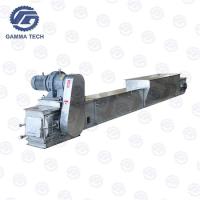 China 2.2kw Flat Bottom Double Layer Grain Chain 100TPH Conveyor Belt Scraper Material for sale