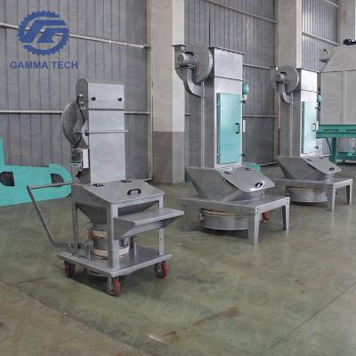 中国 供給ための脈拍の塵のジェット機 フィルター飼料工場機械が付いている振動送り装置 販売のため