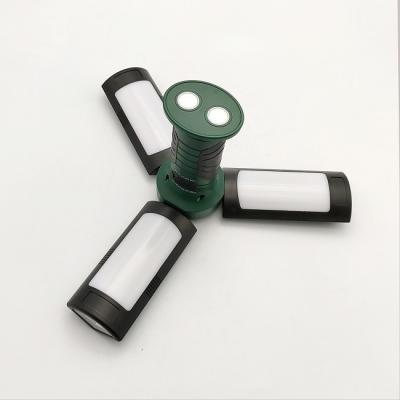 Cina Le foglie che di campeggio ricaricabili della lanterna 3 del LED SMD riveste il fascio di pannelli LED dell'inondazione funzionano il magnete pieghevole leggero tenuto in mano in vendita