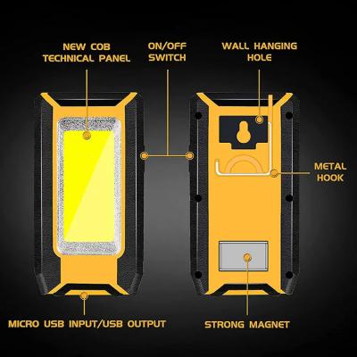 Chine 5W lumière rechargeable de travail de l'ÉPI LED de 400 lumens à vendre