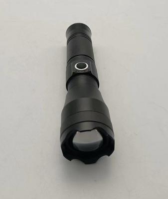 Cina torcia ricaricabile di alluminio della torcia elettrica della batteria al litio P50 18650 4.3x16.6 (18,4) cm 800lm LED della torcia elettrica di 10W LED in vendita
