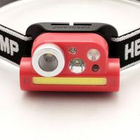 China Plastic Battery COB LED Head Lamp Rechargeable With Gesture Wave Sensor for sale
