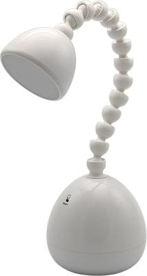 Cina PANNOCCHIA flessibile a pile 3W SMD 4xAAA 10x10x38.5cm della lampada da tavolo 3W della luce notturna LED della scuola materna in vendita