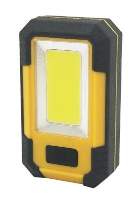 Cina IL PC LED ricaricabile dell'ABS di TPR funziona il litio tenuto in mano ricaricabile 110x65x35mm leggero 1600mAh della luce 195g 2pcs 18650 del lavoro in vendita